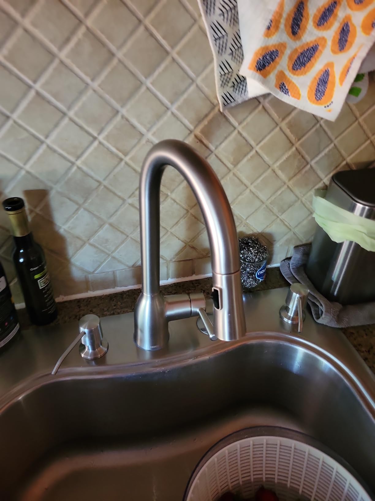 $27/mo - Finance Moen Adler Spot Resist Stainless One-Handle High Arc ...