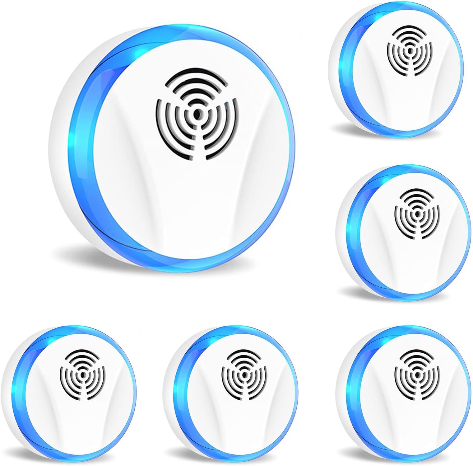 Amazon.com: 6 Pack Ultrasonic Insect Repeller, Electronic Insect Mouse ...