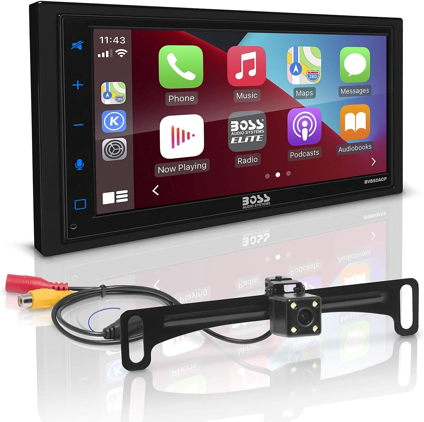 Amazon.com: BOSS Audio Elite BV850ACP Car Multimedia Player Apple ...
