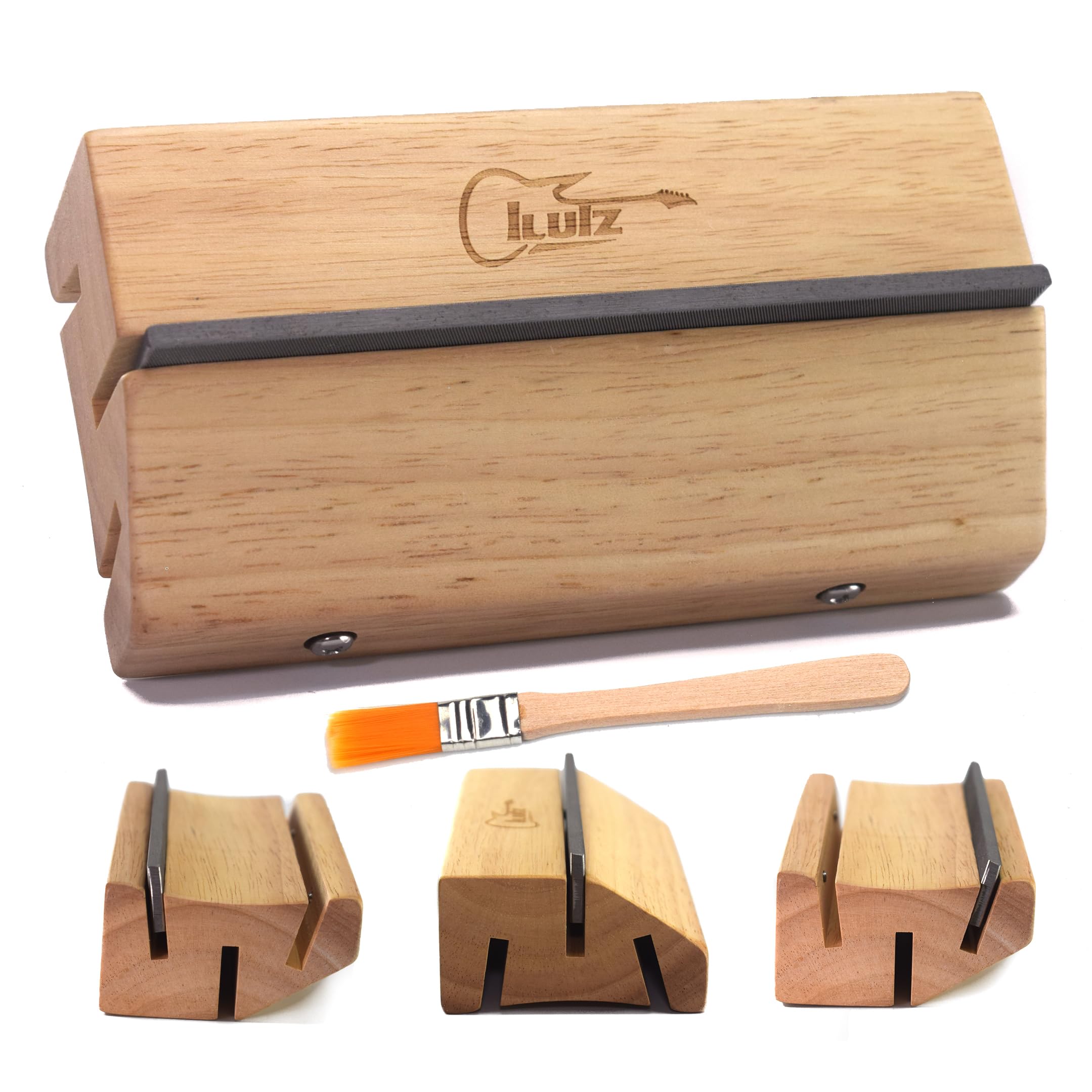 Fret End Beveling File Set for Guitar and Bass - 3/23/35/90 Degree Fret ...