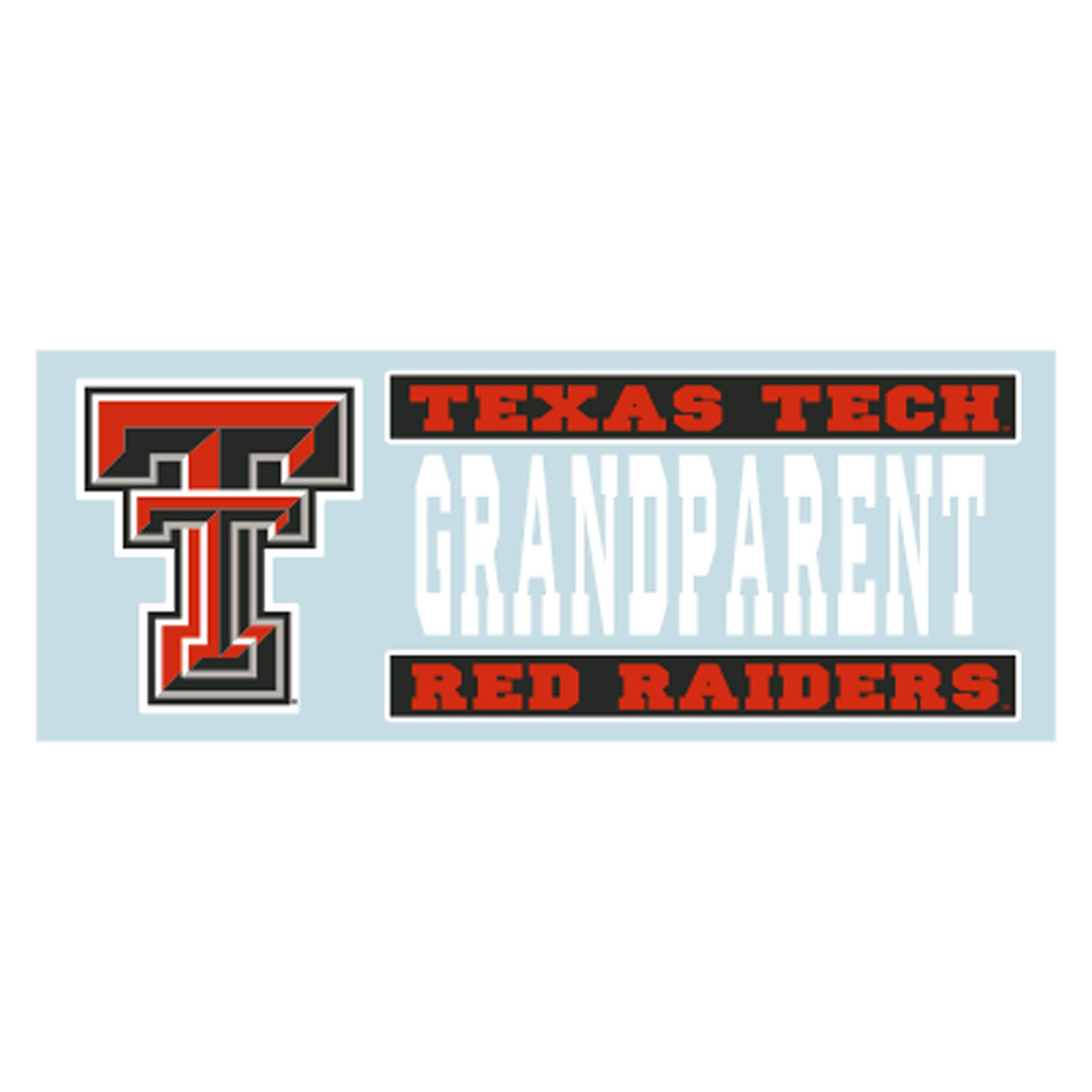 Amazon.com: Craftique Texas Tech Decal (TT Texas TECH Grandparent DEC ...