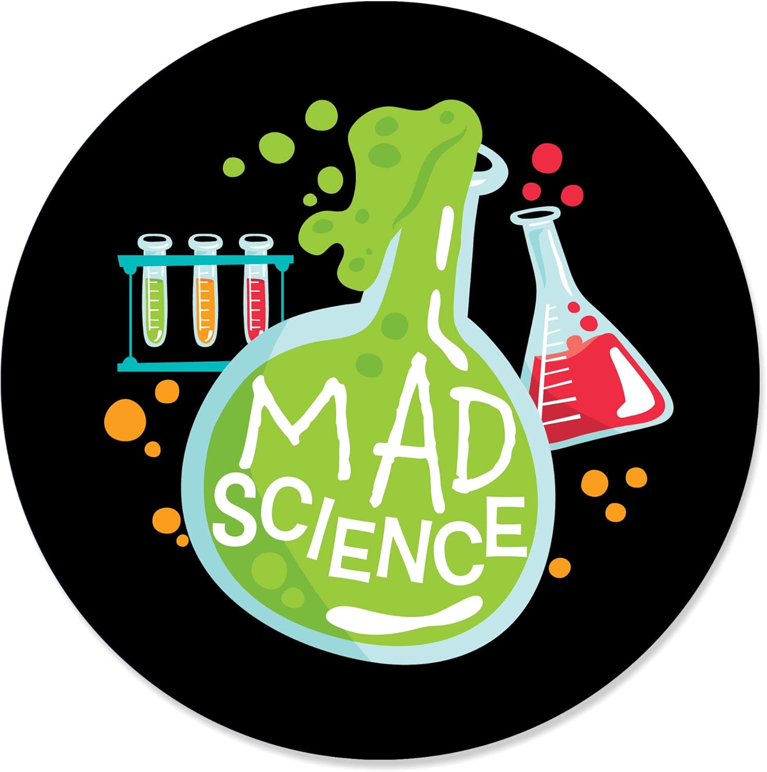 Amazon.com: Big Dot of Happiness Scientist Lab - Baby Shower or ...