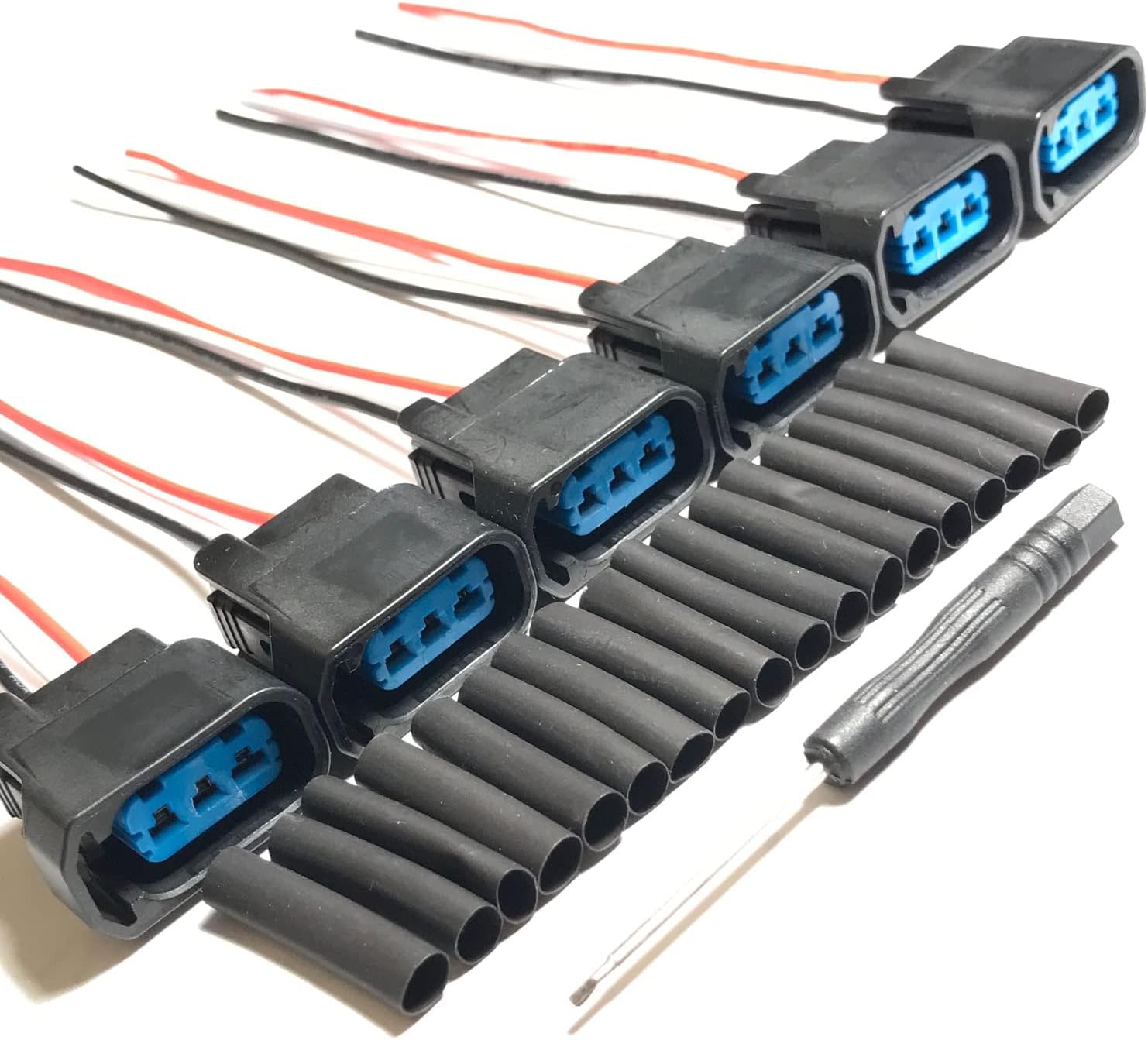 Amazon.com: MOTOKU Set of 8 Ignition Coil Pack Connector Wire Harness ...