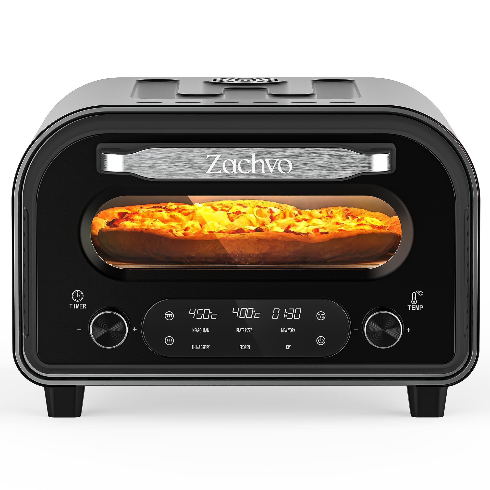 Pizza Oven Indoor Review: Heats to 850°F in 90 Seconds | Luna's Kitchen ...