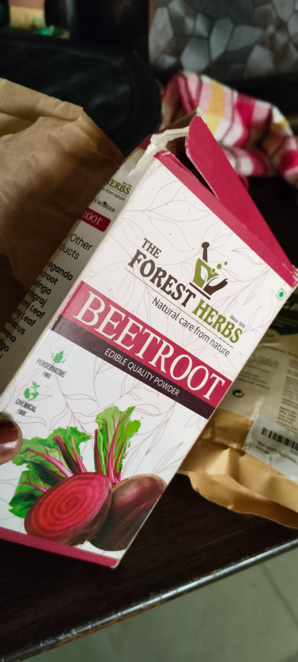 The Forest Herbs Natural Care From Nature 100% Pure Neem Leaves Powder ...