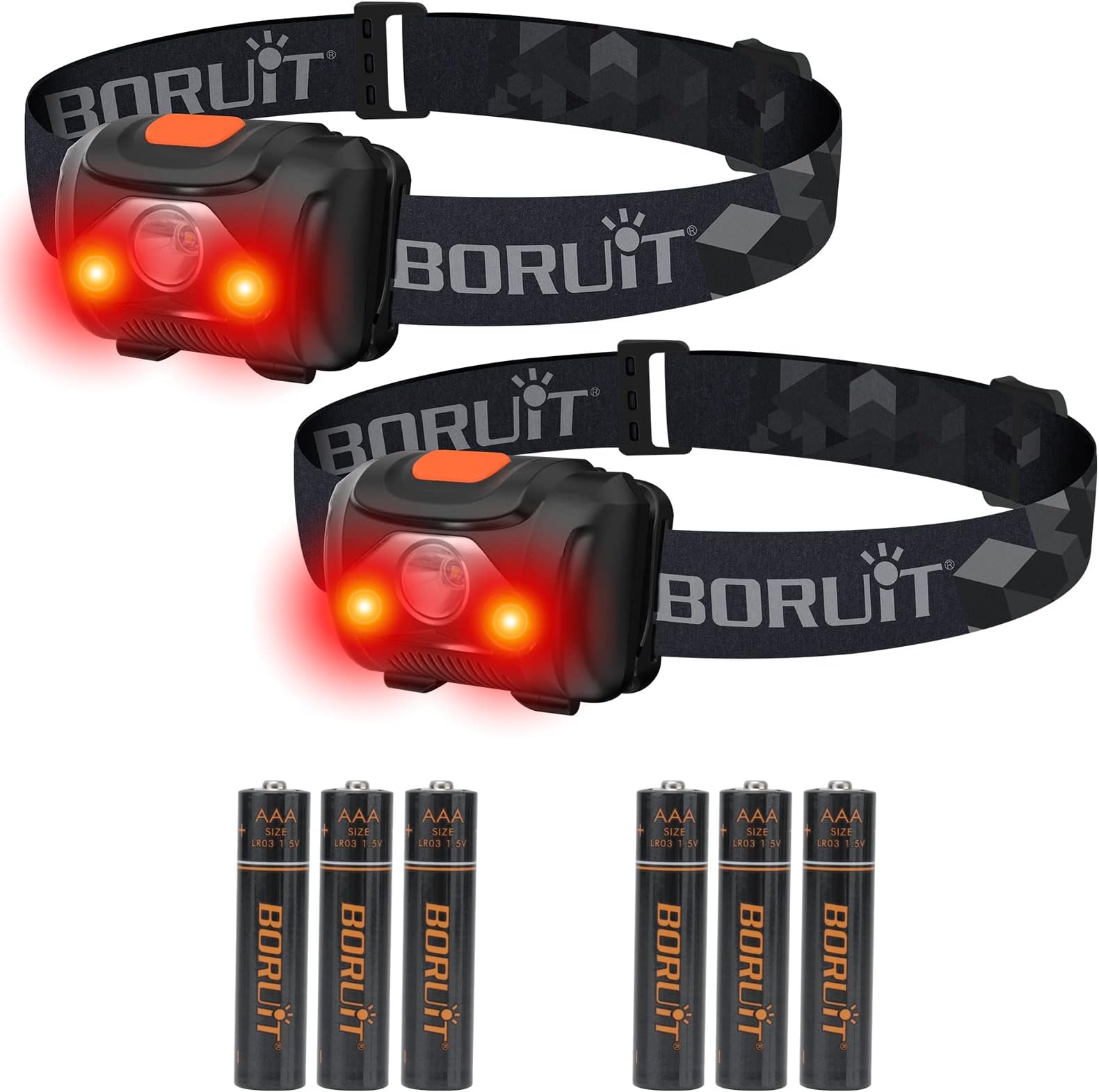 Army Combat Military Predator Headlamp II Head Torch Camping LED Lamp ...