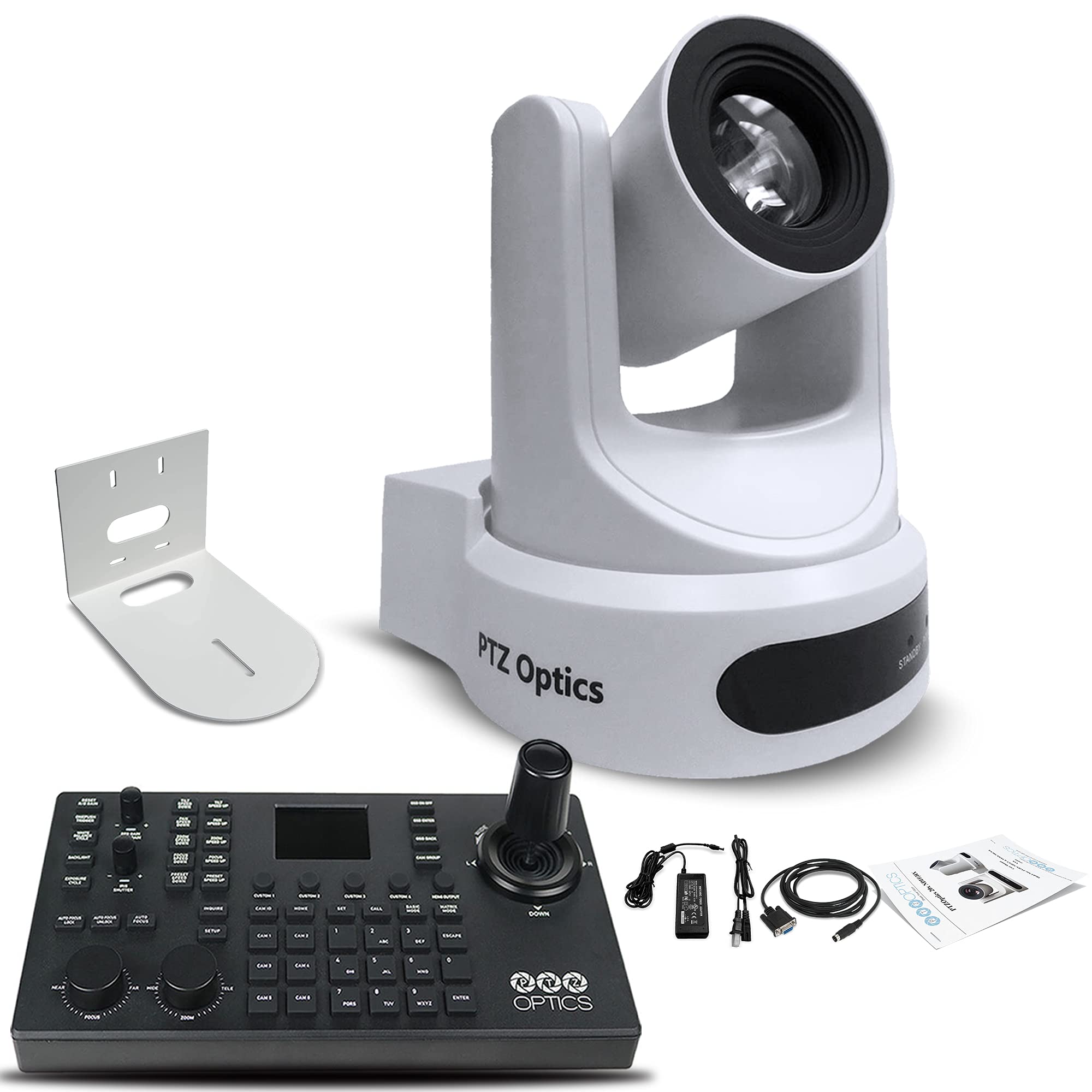 Ptzoptics 30x Ndi Broadcast And Conference Camera White Pt30x Ndi ...