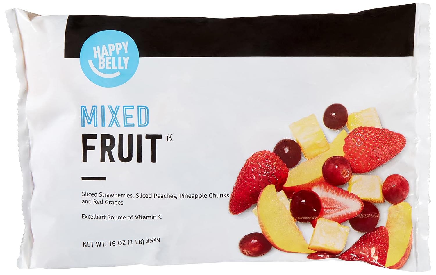 Amazon.com: Amazon Brand, Happy Belly Mixed Fruit, 16 Oz : Grocery ...