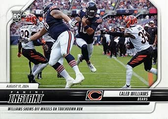 Amazon.com: 2024 Panini Instant Football #13 Caleb Williams Rookie Card ...