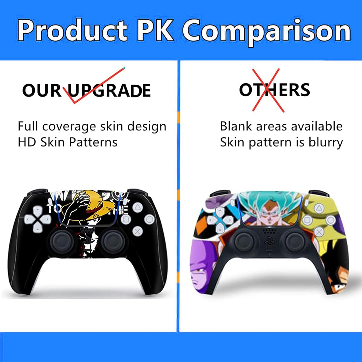 I3C One Piece Camouflage Full Set PS5 Skin Sticker Console Digital ...