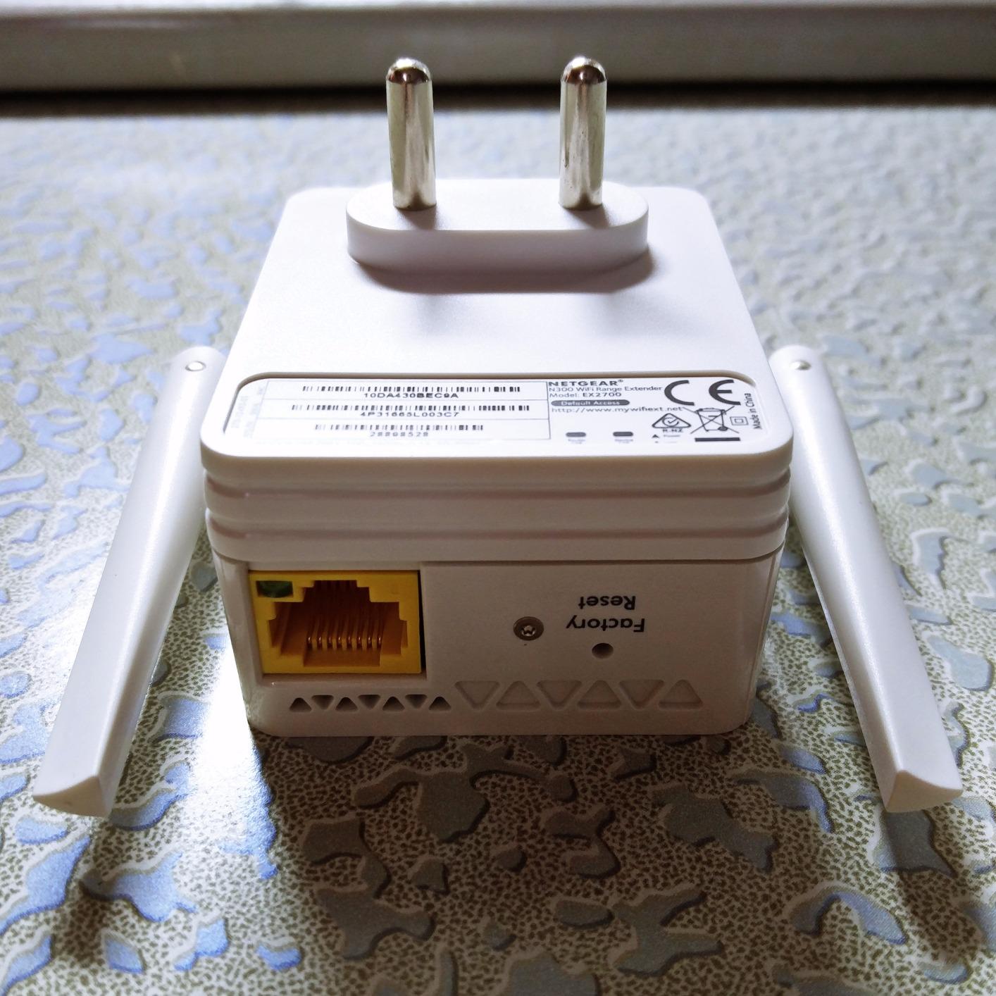 Netgear EX2700 N300 Wi-Fi Range Extender (White) - Buy Netgear EX2700 ...