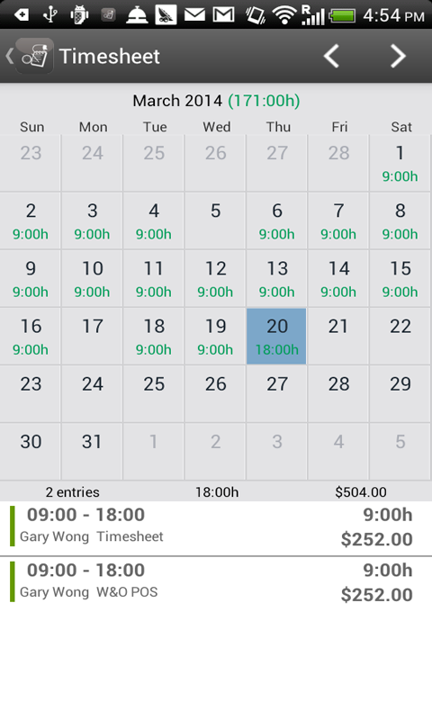 Timesheet - Time Tracker:Amazon.com:Appstore for Android