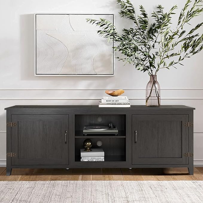 Amazon.com: WESOME TV Stand for TVs up to 80 Inch, Entertainment Center ...