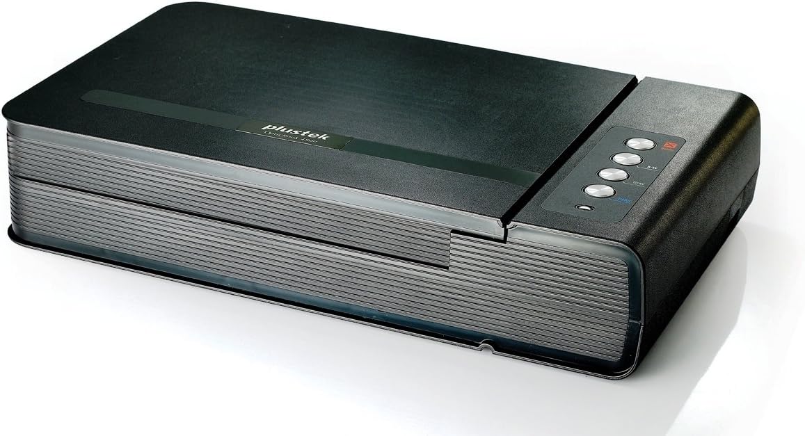 Plustek OpticBook 4800 A4 Flatbed Book Scanner : Amazon.co.uk ...