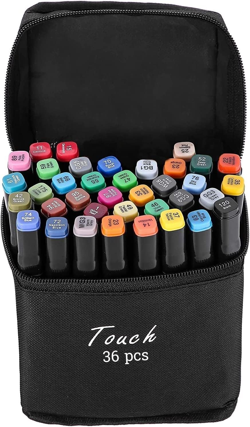 Graphic Marker Pen Dual Tip Sketch Pen –Double-Ended Permanent Art ...