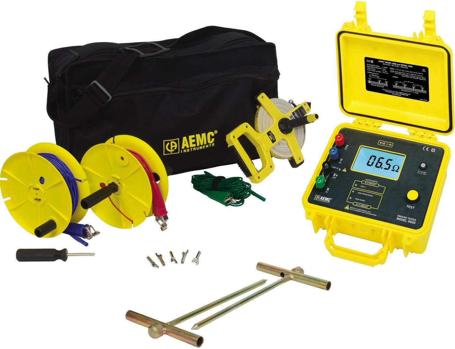 AEMC 4620 4-Point Ground Resistance Tester Kit - Nepal | Ubuy