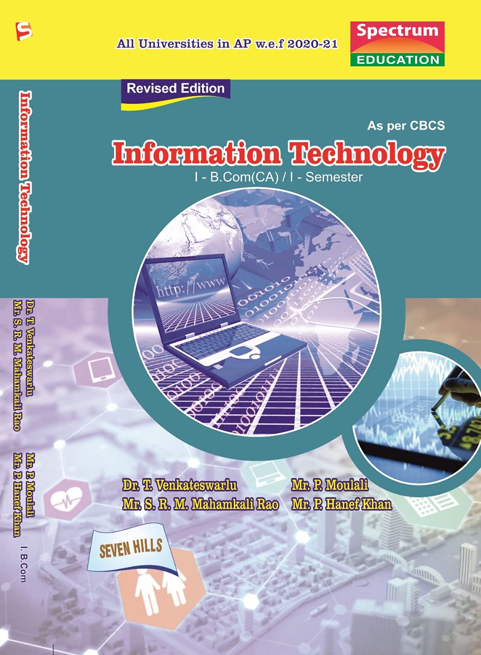 Buy Information Technology - CBCS - I B.Com(Computer Applications)/I ...