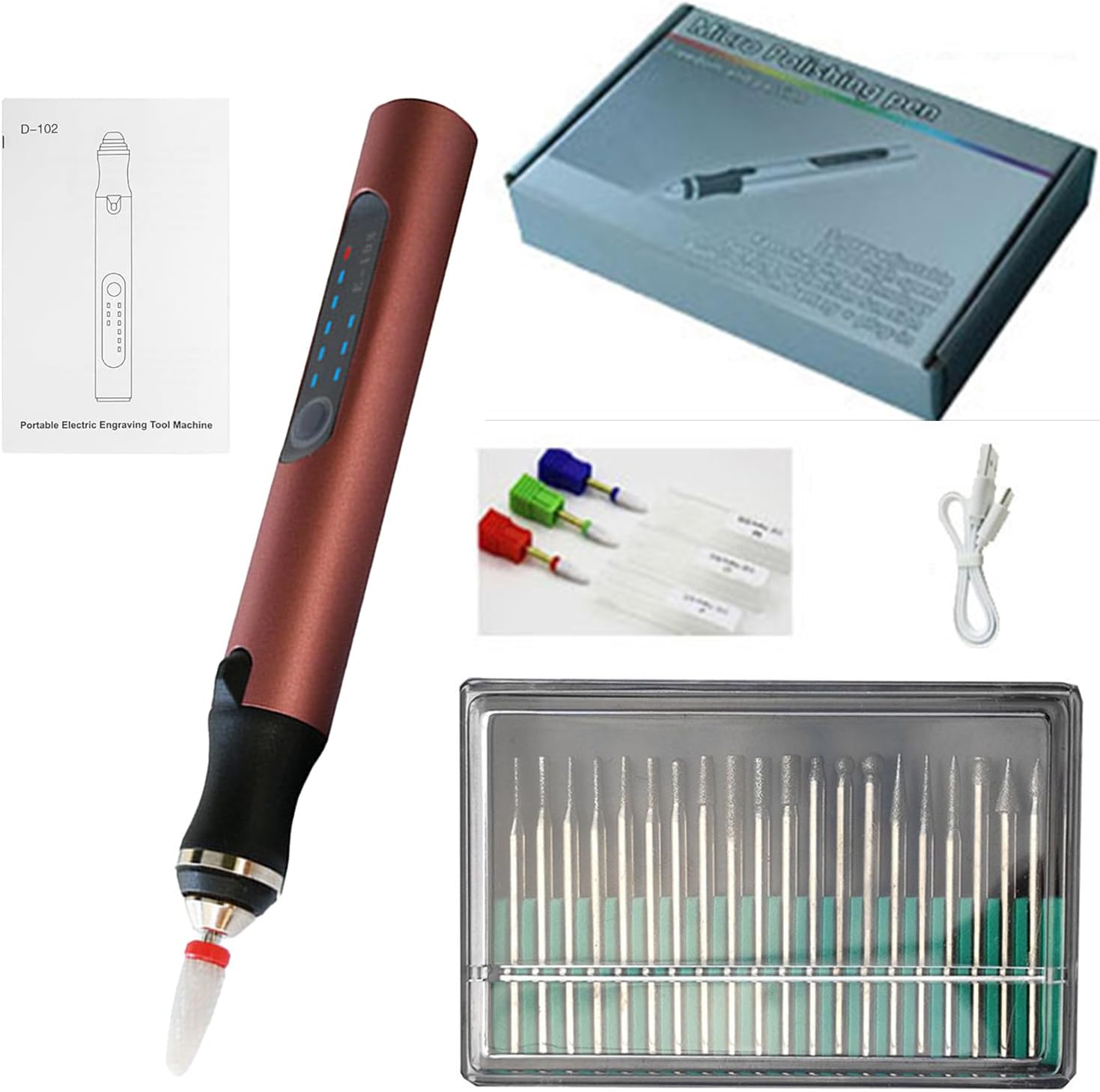 Amazon.com: Precision Customizer Engraving Pen, 3-Speed Cordless ...
