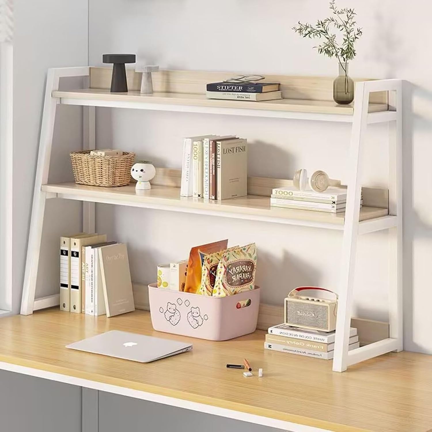 Amazon.com: Desktop Organizer - Office Storage Rack, Trapezoidal ...