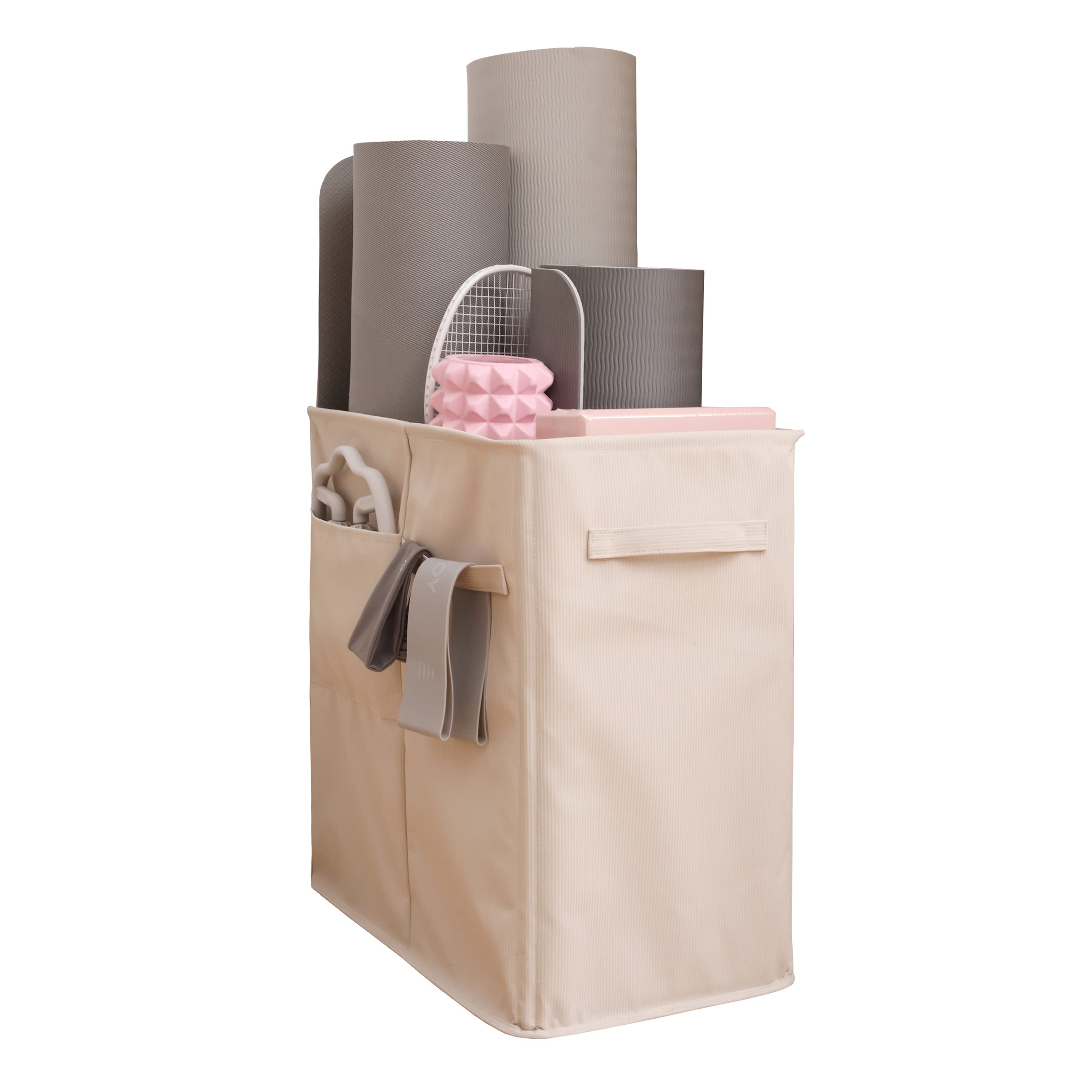 CANFOD Yoga Mat Storage Racks, Home Gym Storage Rack for Foam Roller ...