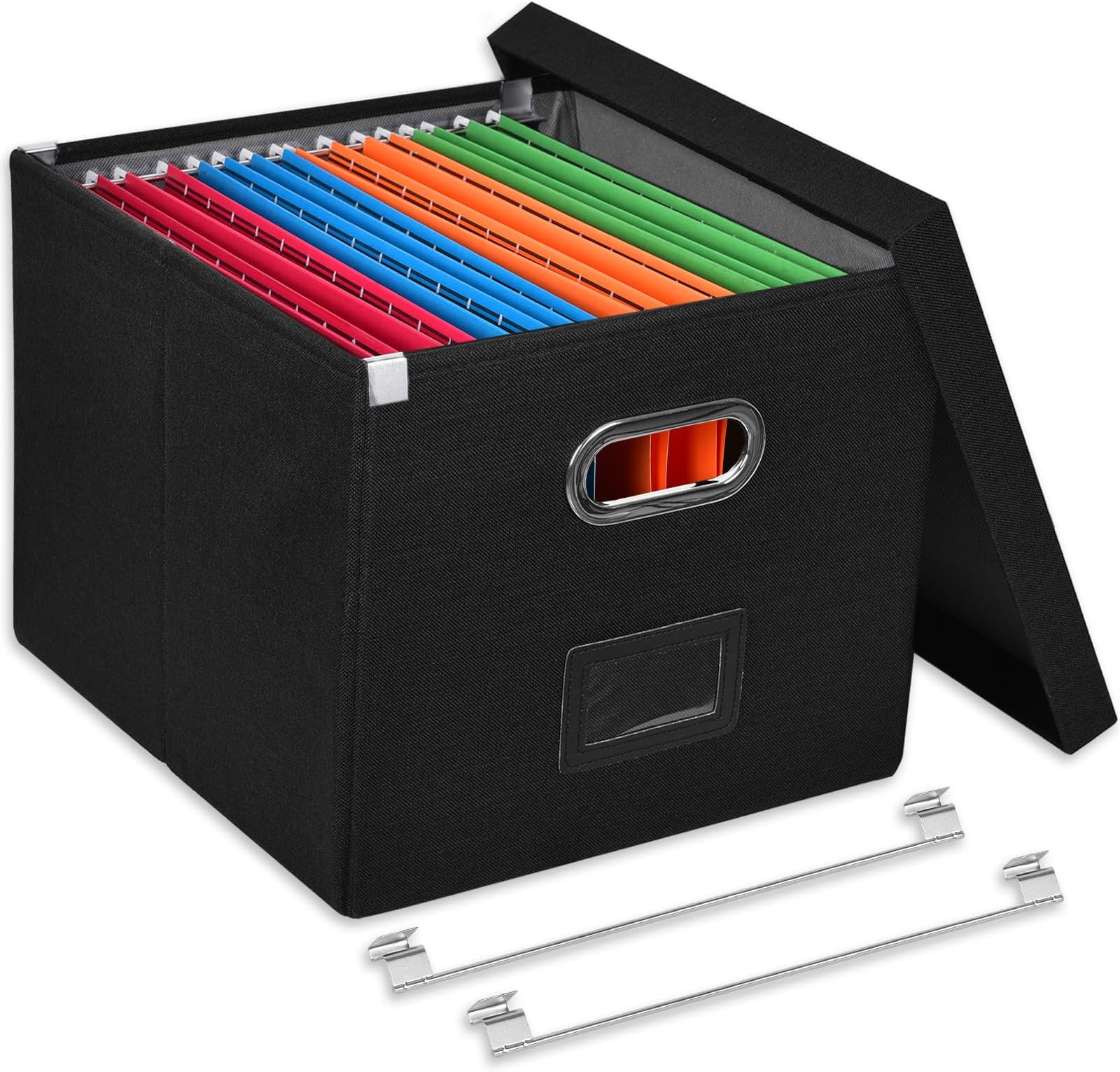 Cathedral Products A4 Steel File Box with Starter Pack of 5 Suspension ...