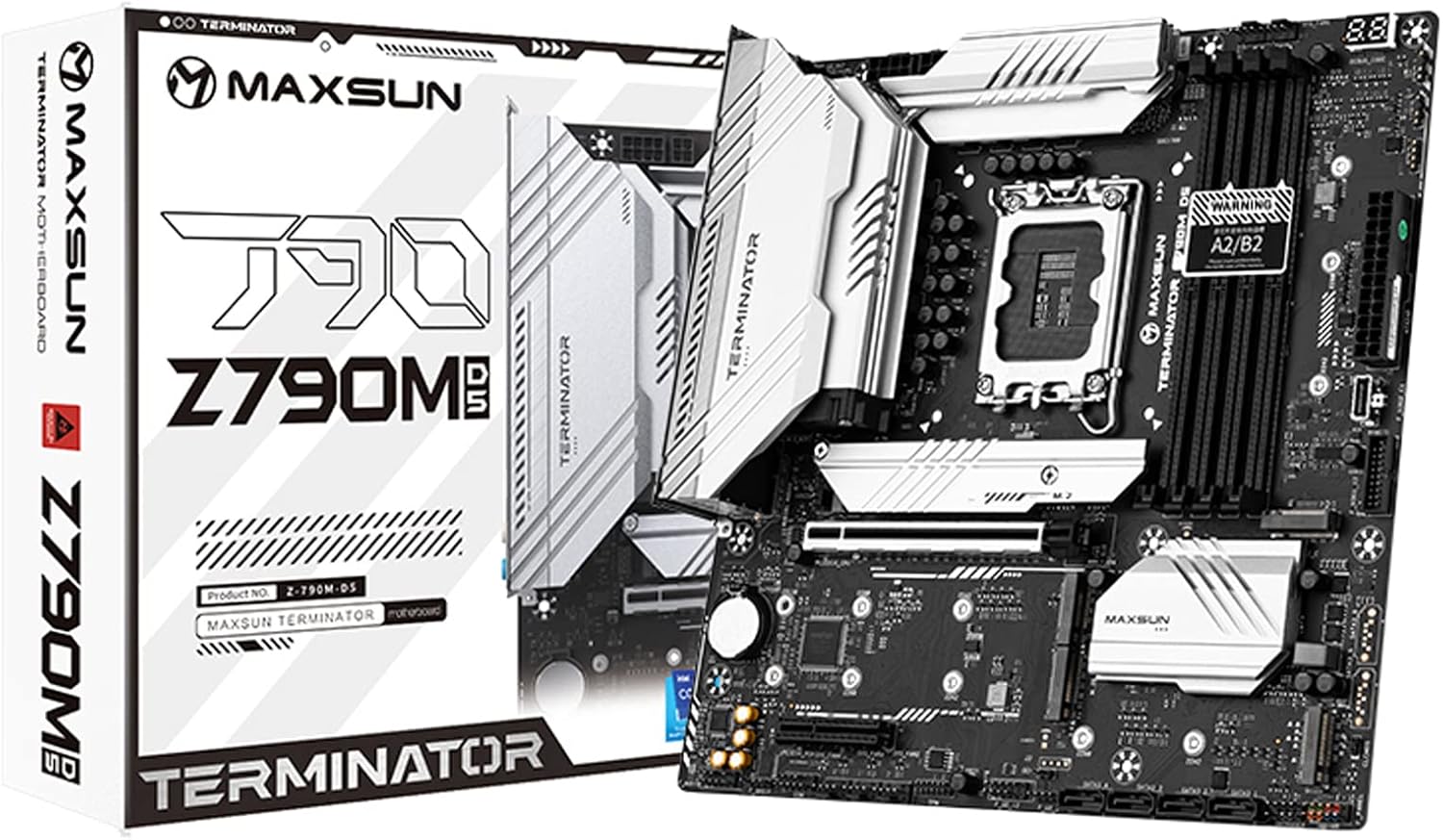 Amazon.com: MAXSUN Z790 DDR5 PC M-ATX Intel Gaming Motherboard (MATX ...