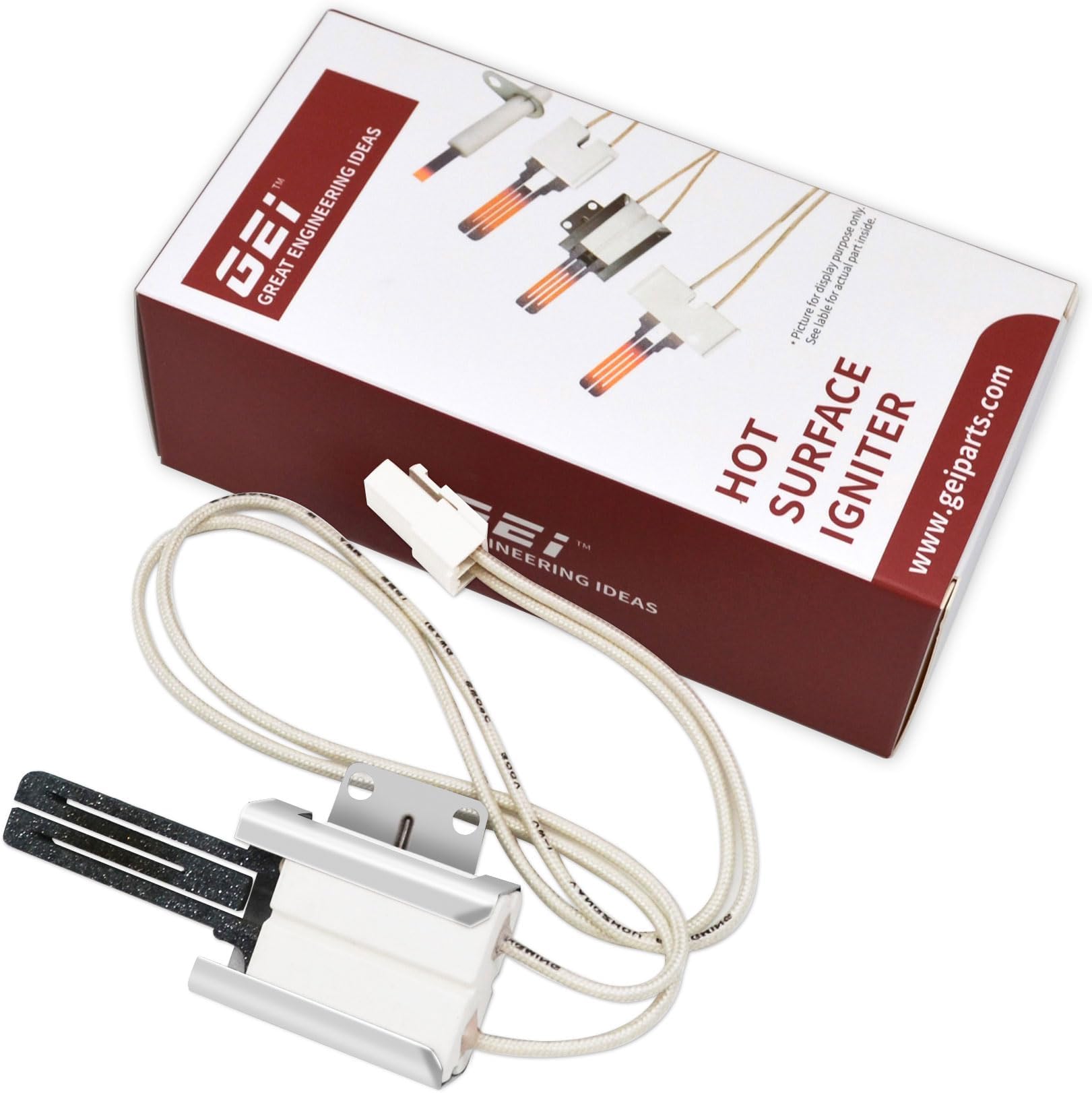 Amazon.com: Oven Igniter Gas Range Ignitor 316489403 Replacement For ...