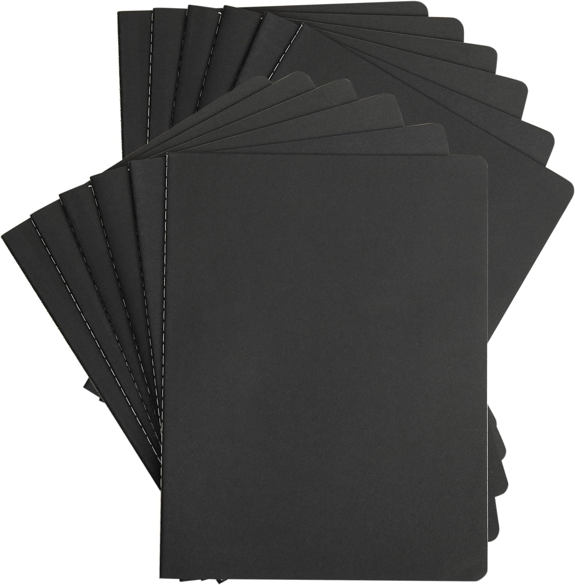 Amazon.com : XYark Large Notebook Journals Bulk, 12 Pack, Black Cover ...