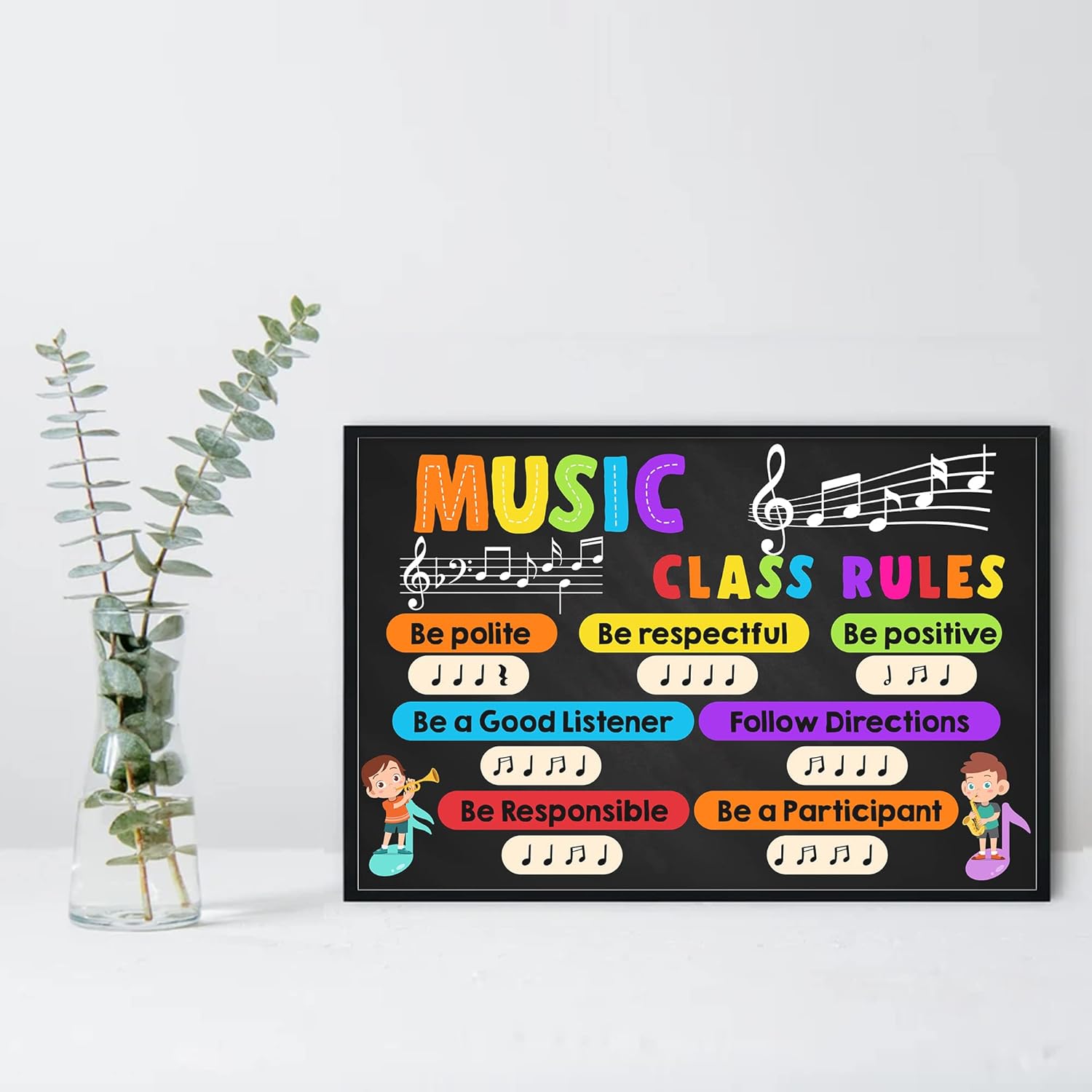Jinniee Music Class Rules Poster Music Classroom Philippines | Ubuy