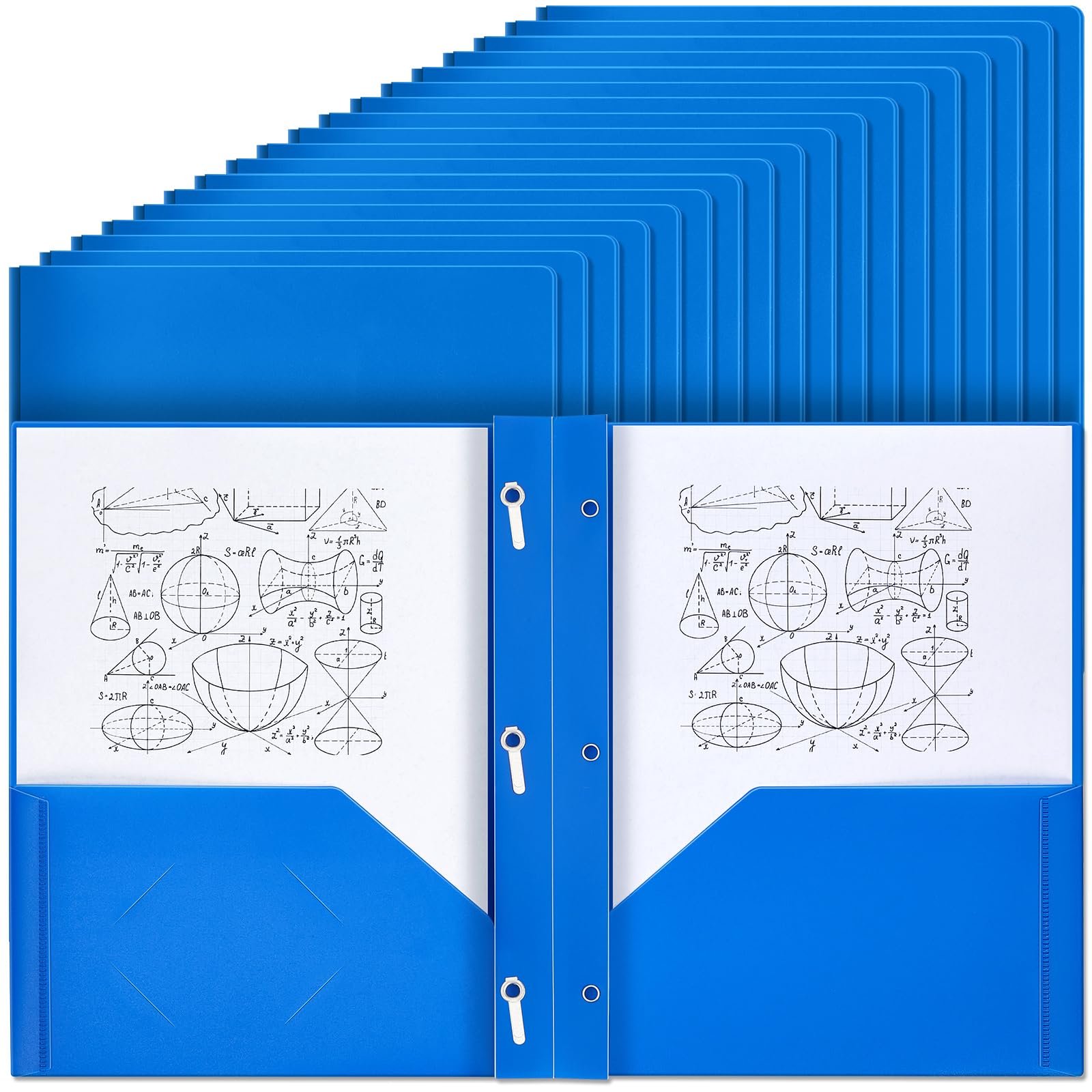 Assorted Color File Folders Yellow Duotang 3-prong 3 Ring Folder SUNEE ...