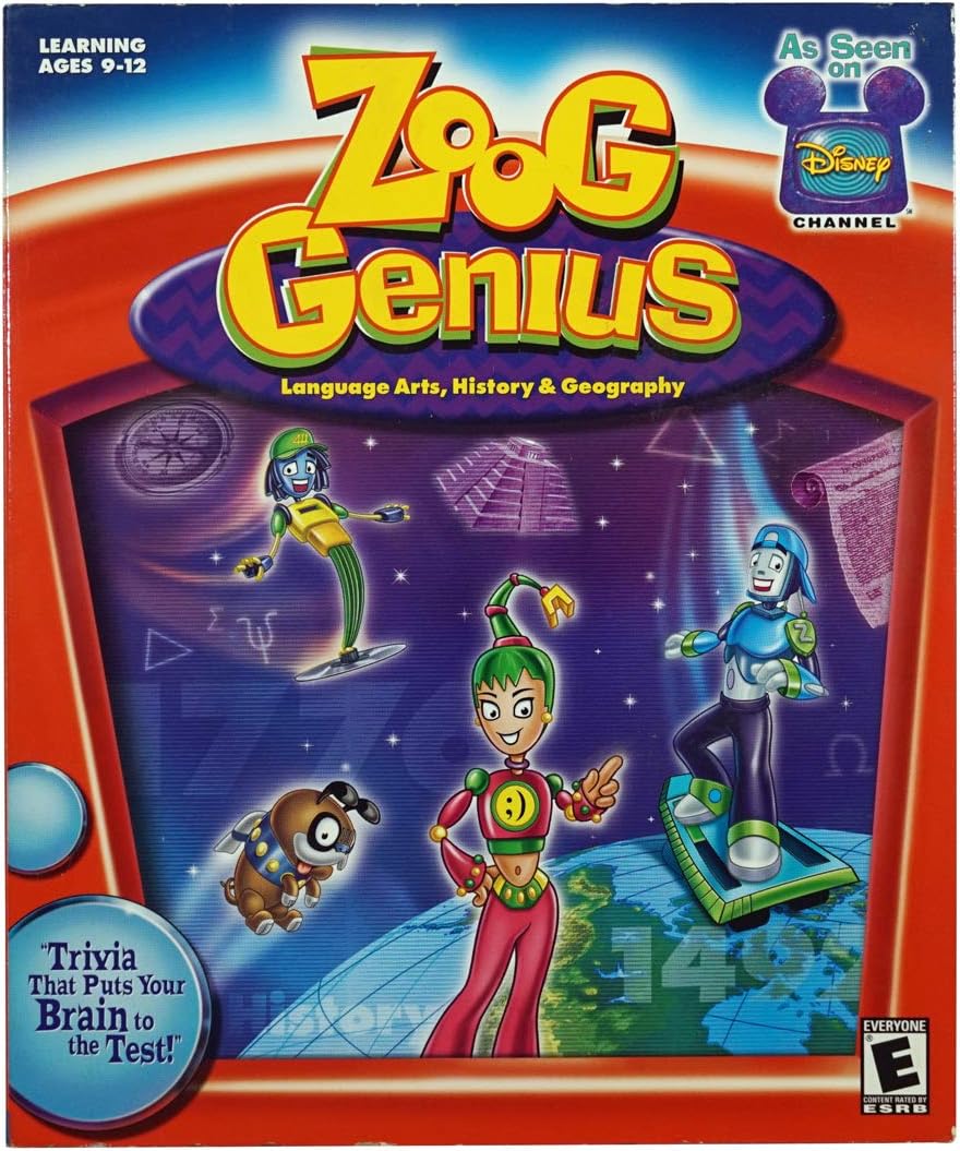 Amazon.com: Disney's Zoog Genius: Language Arts, History, Geography