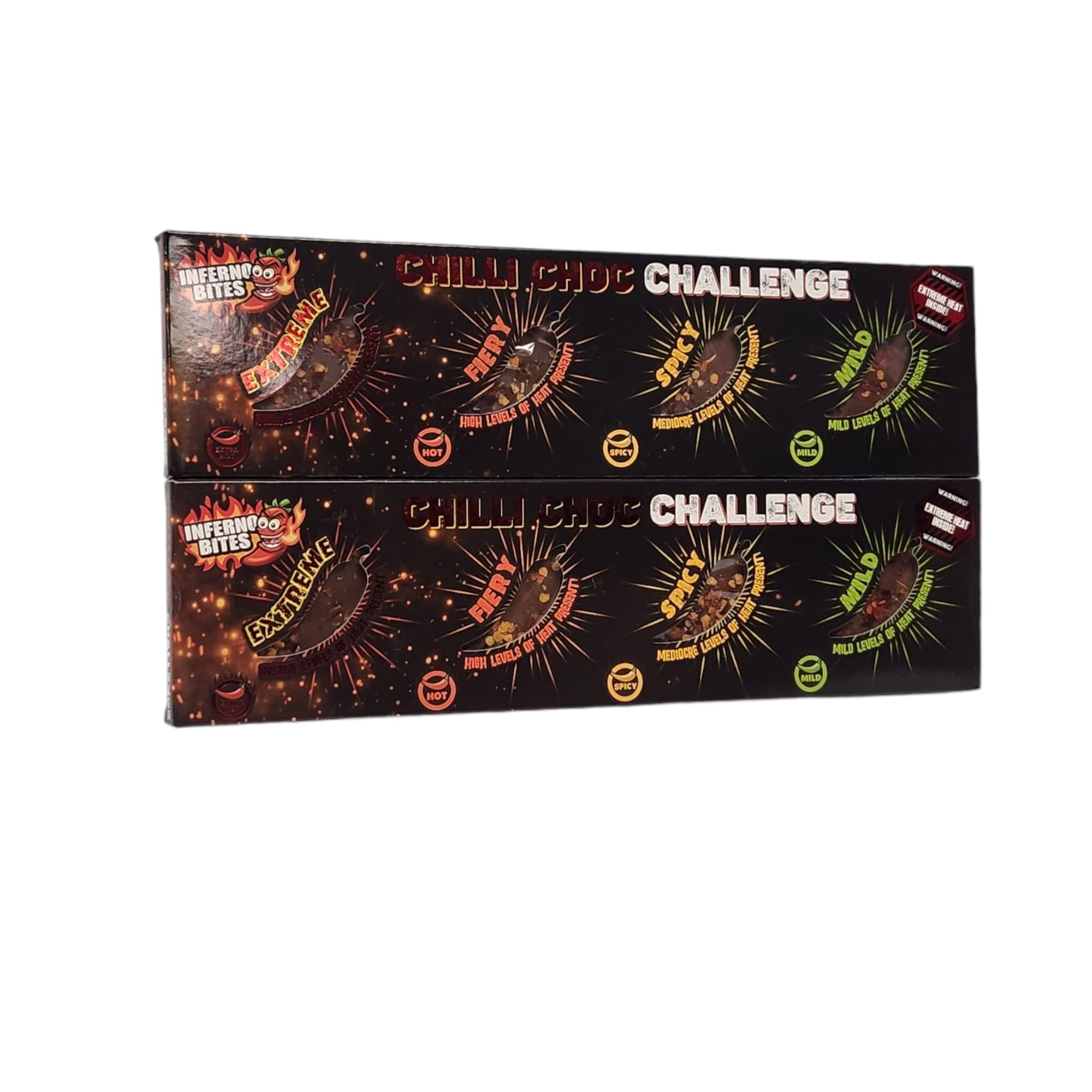 Inferno Bites Chilli Choc Challenge – Extreme Spicy Chocolate Tasting ...