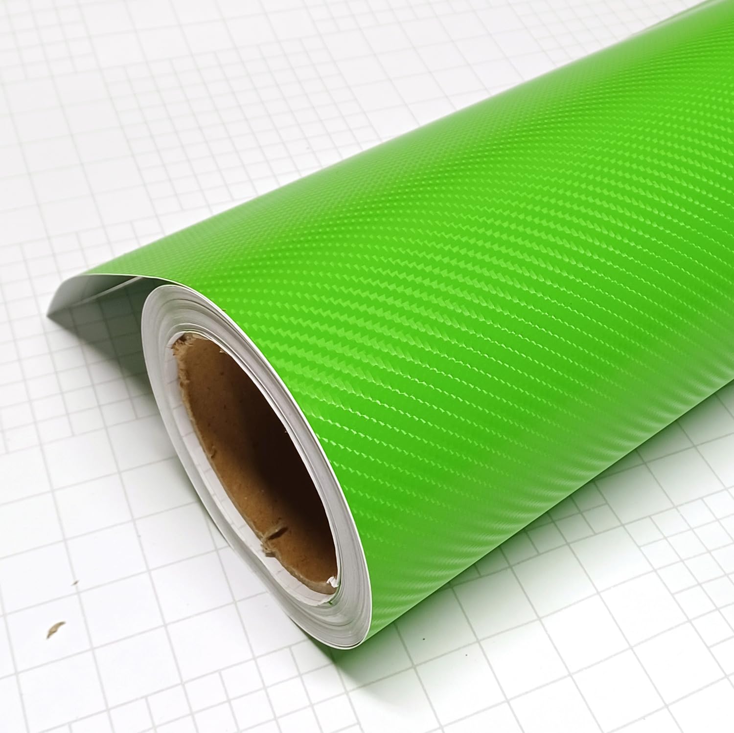 Snapklik.com : DIYAH 4D Green Carbon Fiber Vinyl Wrap Sticker