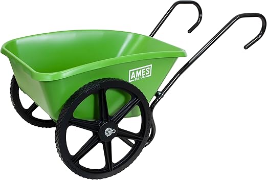 Amazon.com : AMES Total Control 5 cu. ft. Yard Cart : Patio, Lawn & Garden
