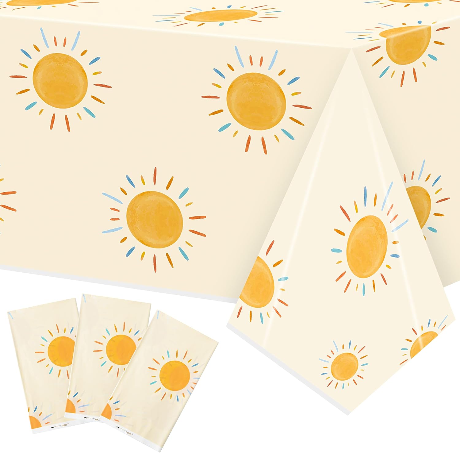 Amazon.com: G1ngtar 3Pcs Retro Boho Sun Birthday Here Comes The Son ...