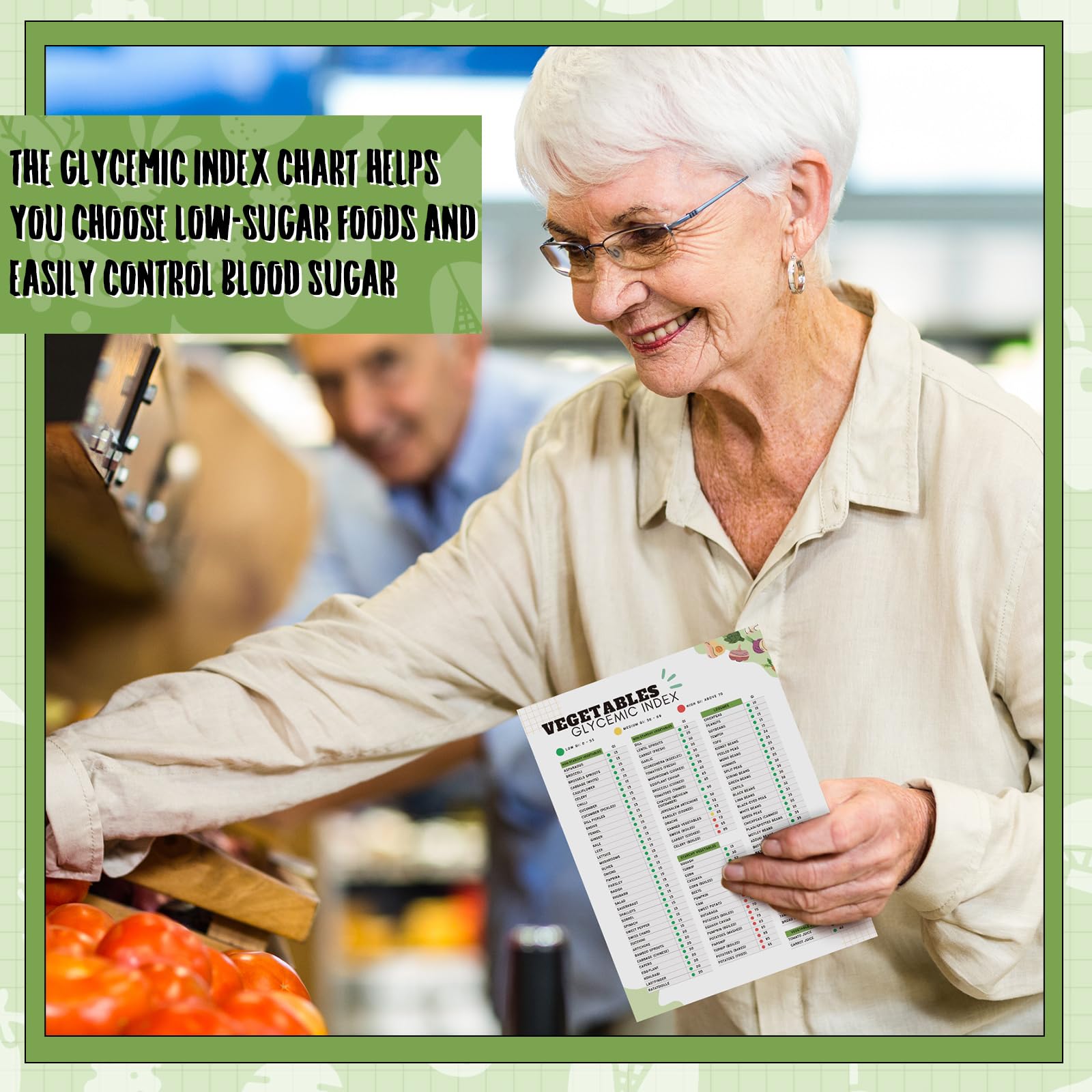 Snapklik.com : 12 Pcs Glycemic Index And Glycemic Load Foods List ...
