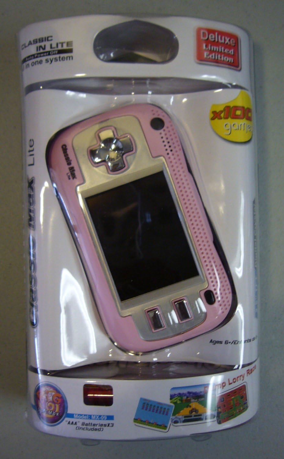 Amazon.com: Classic Max Lite 120 in 1 Electronic Handheld Games : Toys ...