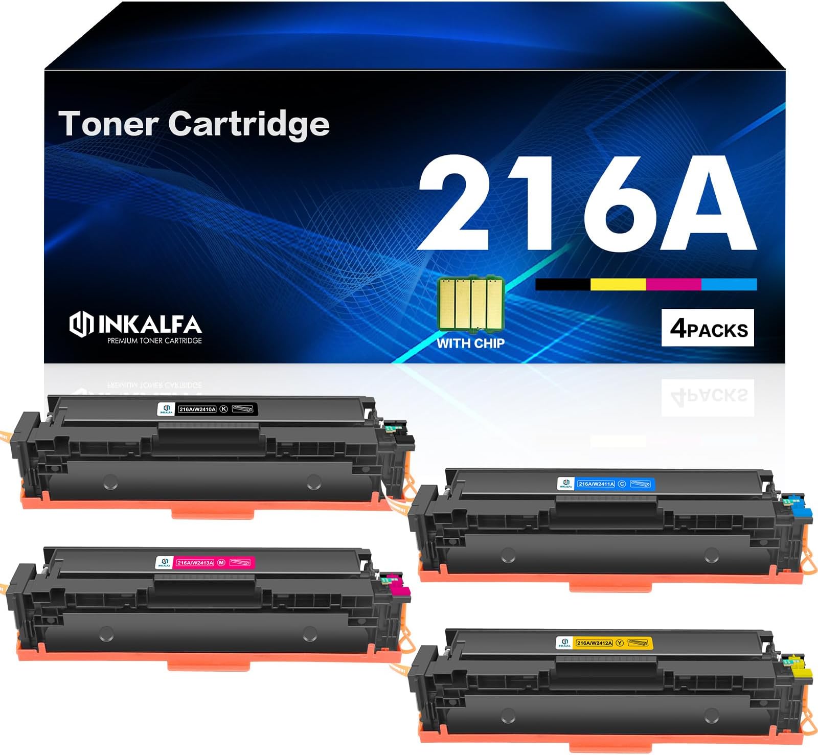 HP 216A (W2410A) Schwarz Original Toner für HP Color LaserJet Pro M183 ...
