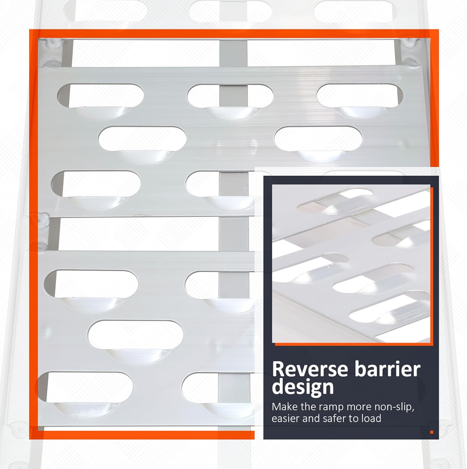 Shed Ramp Atv Loading Ramps With Support Legs For Pickup Truck 7 5ft ...