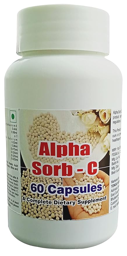 Buy ALPHA SORB - C CAPSULES - 60 CAPSULES (GET 1 BOTTLE ALPHA SORB - C ...