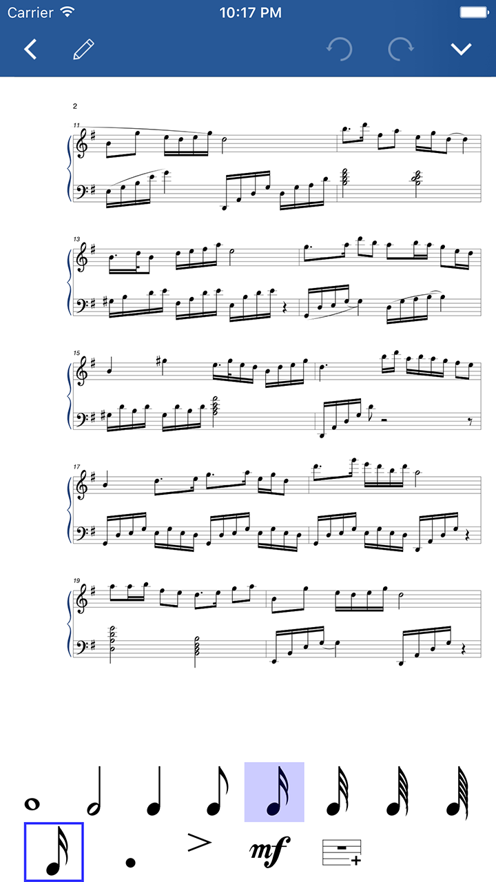 Notation Pad - Sheet Music Composer & Composition - App on Amazon Appstore
