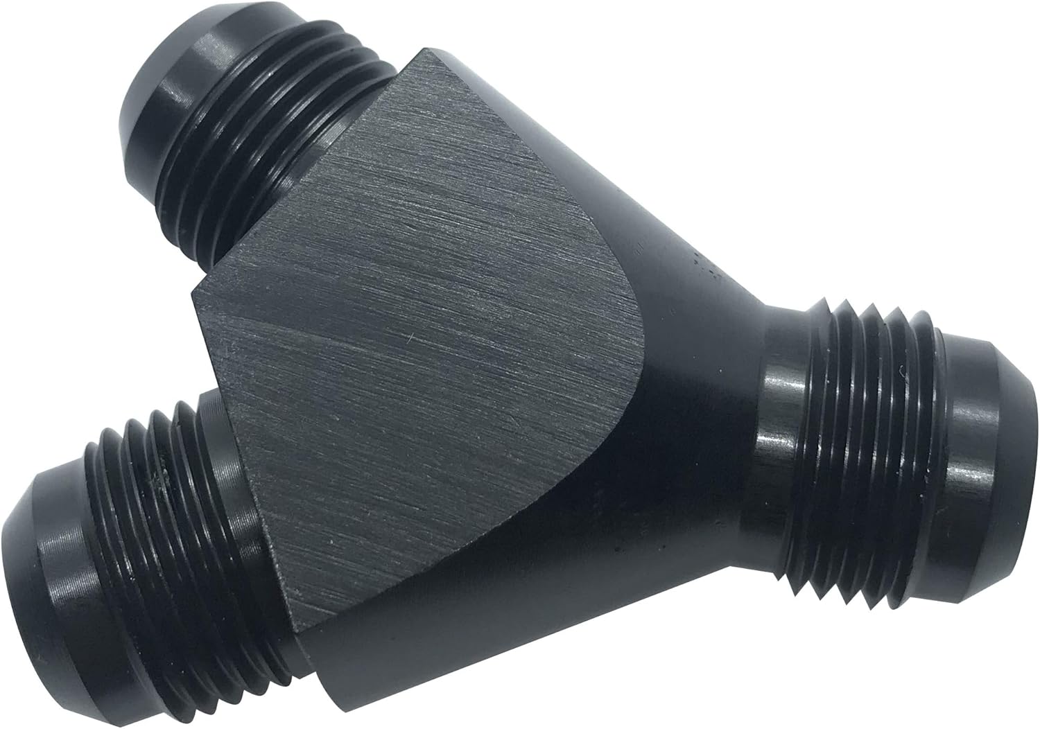 Amazon.com: 6AN Y Adapters Male Flare Fuel Line Hose Fitting Block Tee ...