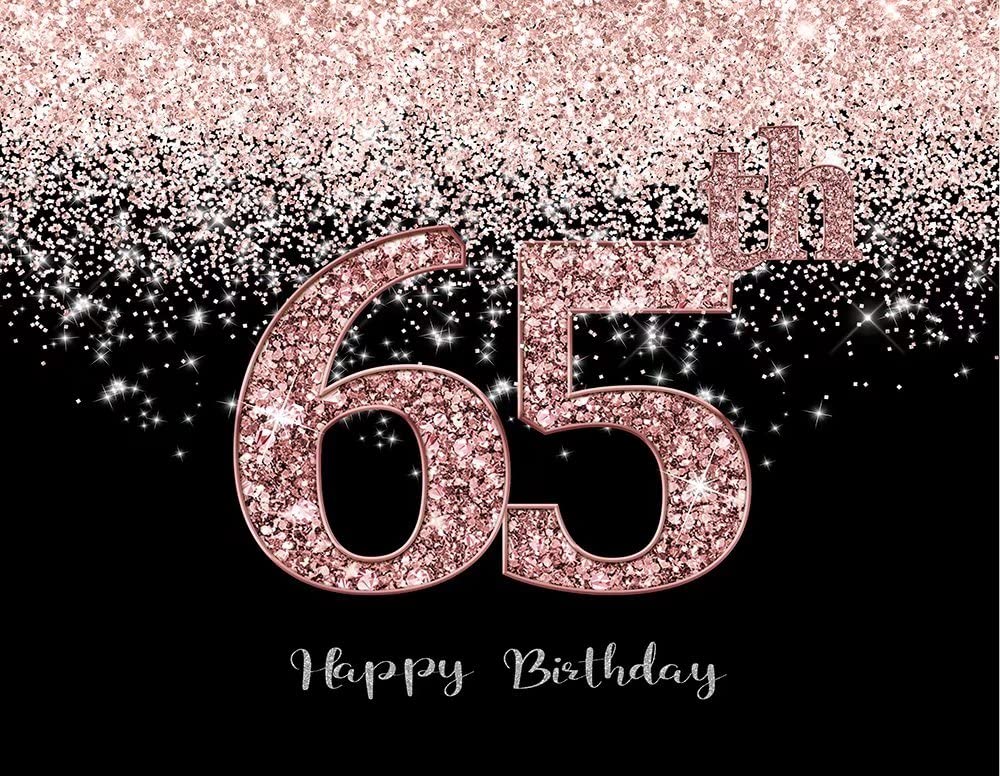 Special Happy 65th birthday background images and videos to celebrate a ...