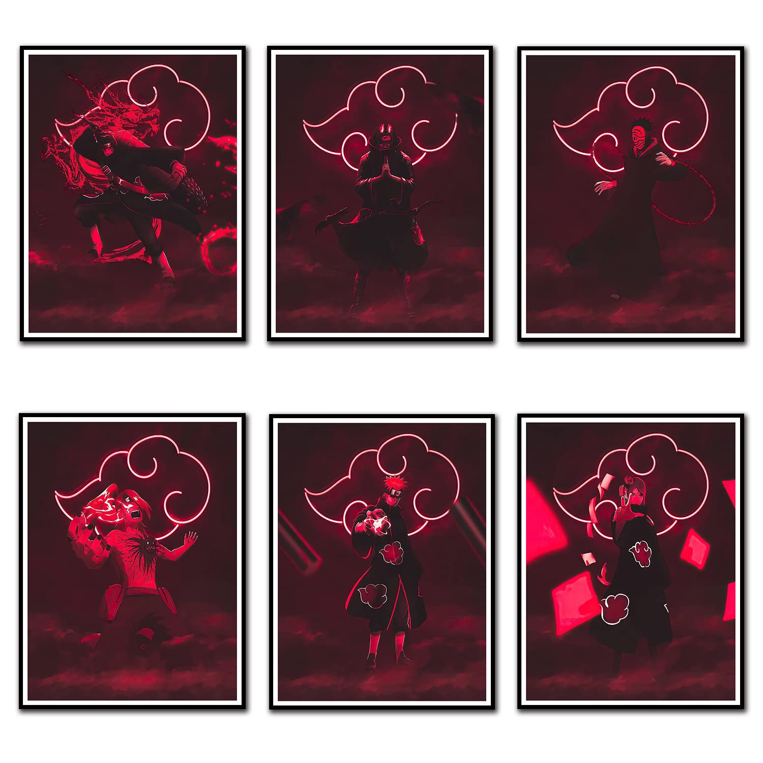 Henidim Akatsuki Poster Pain Poster Itachi Poster Poster For Walls ...