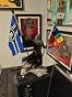 Anley Custom Desk Top Flag Set - Personalized Desktop Flag with 12 ...