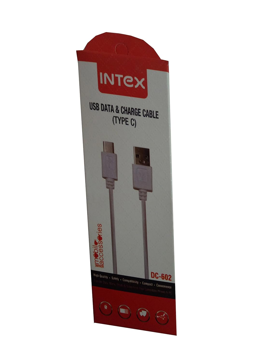 Intex USB Data Cable Type C (DC602),White : Amazon.in: Computers ...