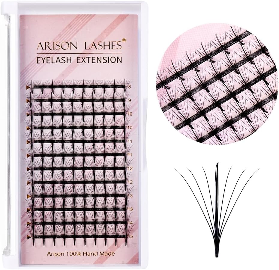 Amazon.com: Premade Lash Fans Premade Fans, Wispy Premade Eyelash Fans ...