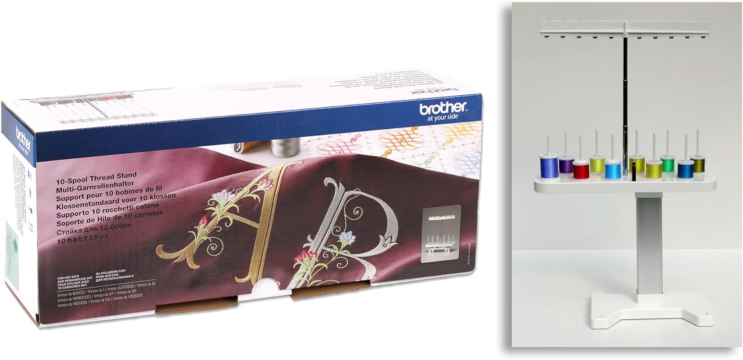 TS5 10 Spool Thread Stand for Brother Innovis V Series : Amazon.co.uk ...