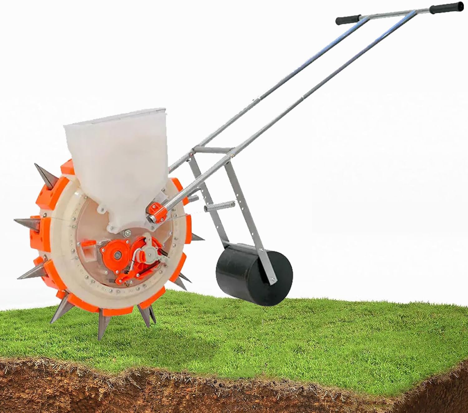 Amazon.com: Garden Push Seeder, Precision Garden Seeder Row Planter ...