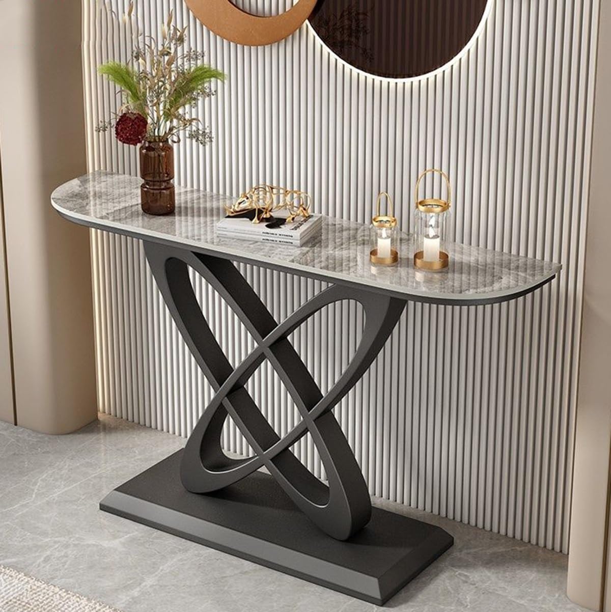 Metal Entry Table Console Table Legs 210 Norah 28H Modern Furniture